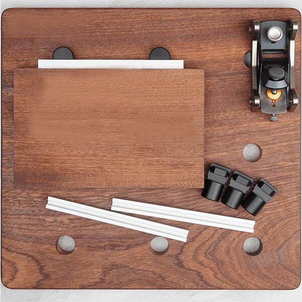 Workbench Planing Stop Set: Includes 4 Benchdogs and 2 T-tracks | STRYI ...