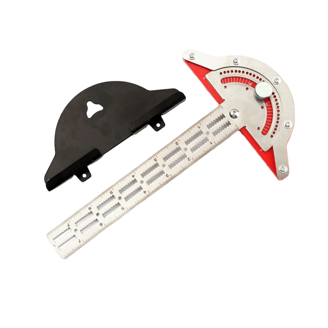 Edge Ruler, Angle Measure Tool in 10, 15, and 20 Inches for Precise ...