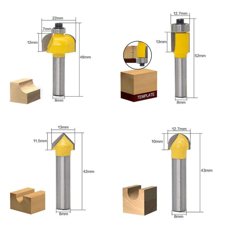 Precision Woodworking Engraving Tool Set - 12-Piece Kit for Accurate ...