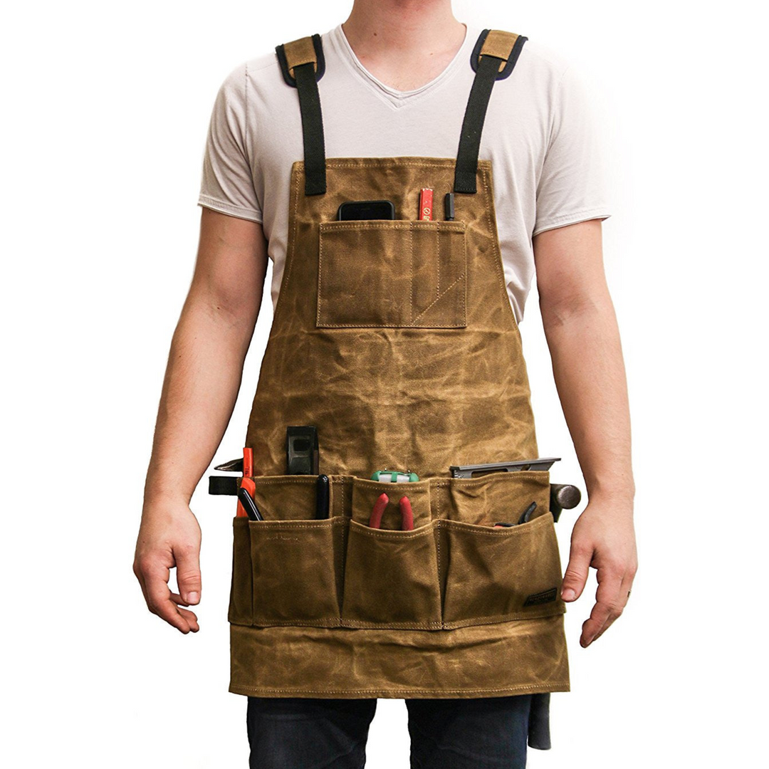 Apron for carpentry store