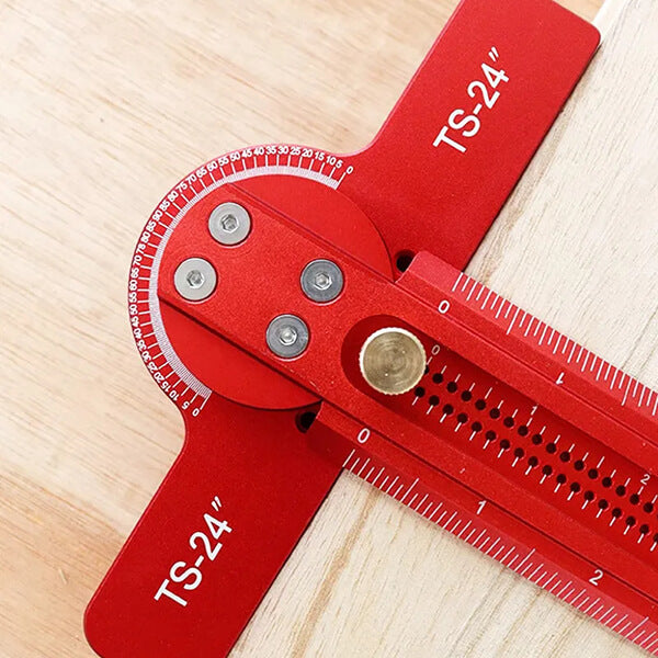 Adjustable T-Square Woodworking Layout Tool for Precise Measurements ...