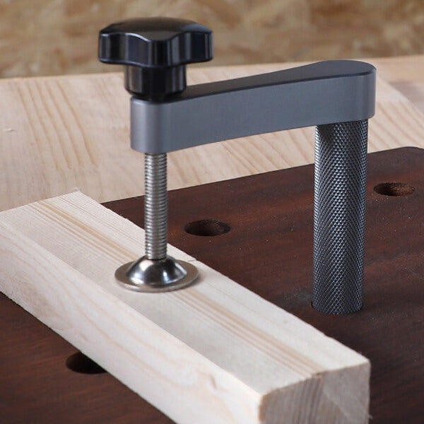 Bench Dog Clamp Set for Securely Holding Down Workpieces on MFT Tables ...